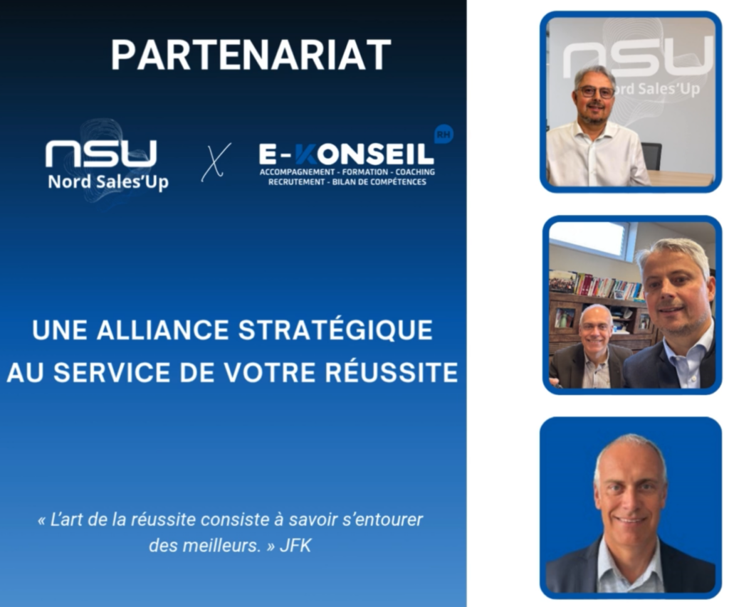 NSU Nord Sales'UP & E-Konseil RH : un partenariat stratégique pour booster vos équipes terrain ...